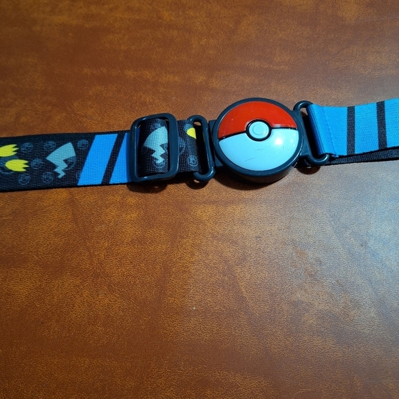 Pokemon | Accessories | Pokemon Cloth Belt With Poke Ball Closure ...